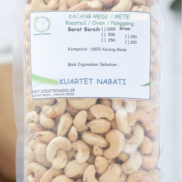 Promo 500gr Roasted Kacang Mede Utuh Sulawesi - Mete Oven - Cashew ...