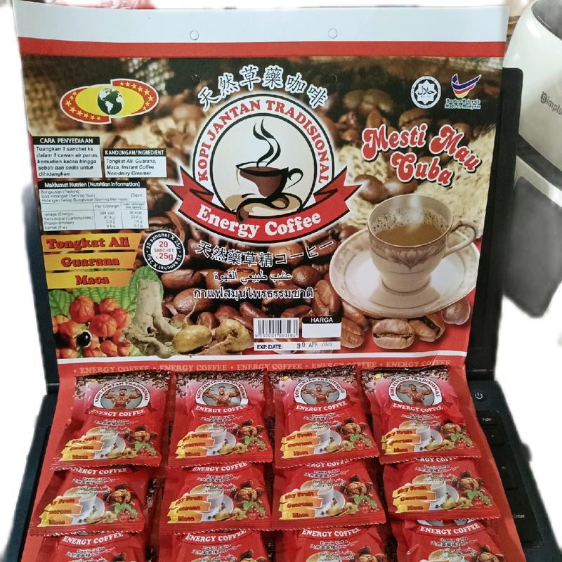 Kopi JANTAN Tradisional " Energy Coffee " SEPAPAN 20 PACK x - TikTok ...