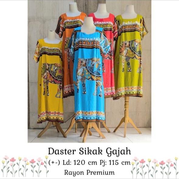 Daster Sikak gajah cutton Dada 120cm Fit 75kg - TikTok Shop Malaysia
