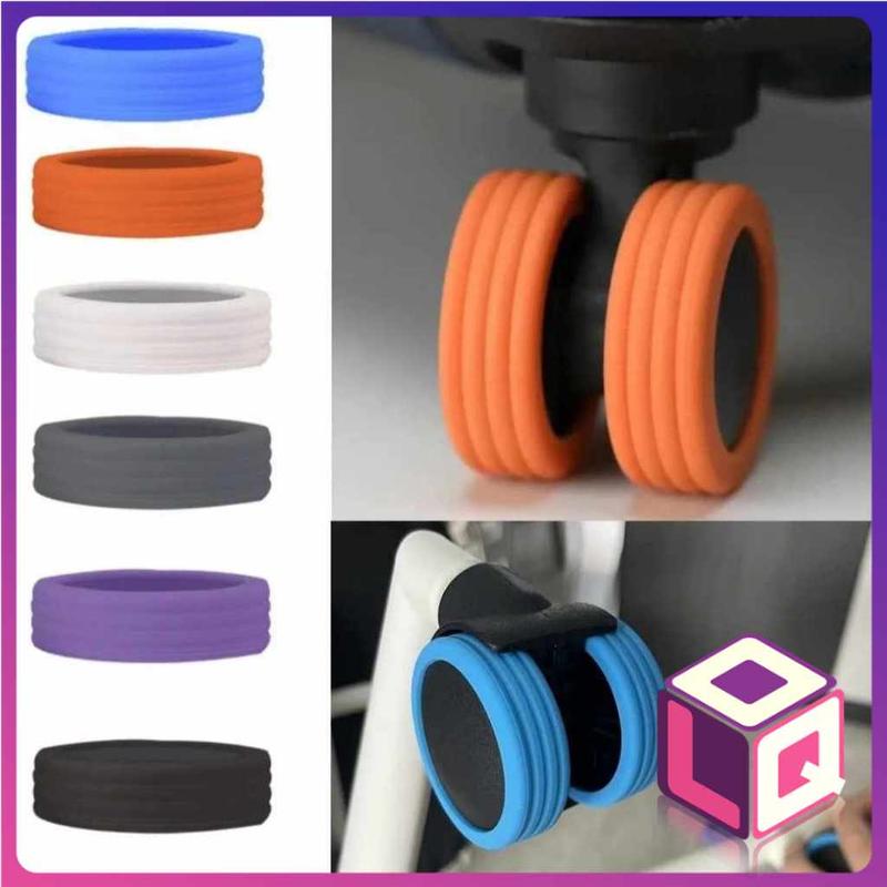 [Roda Koper] Anti Wear Luggage Wheels Protector Silicone Wheels ...