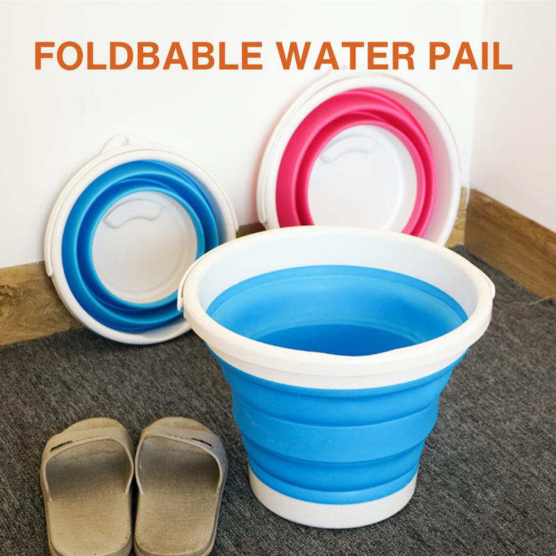 【SG STOCK】Round Waterproof Foldable Water Pail 3L / 5L / 10L - TikTok ...