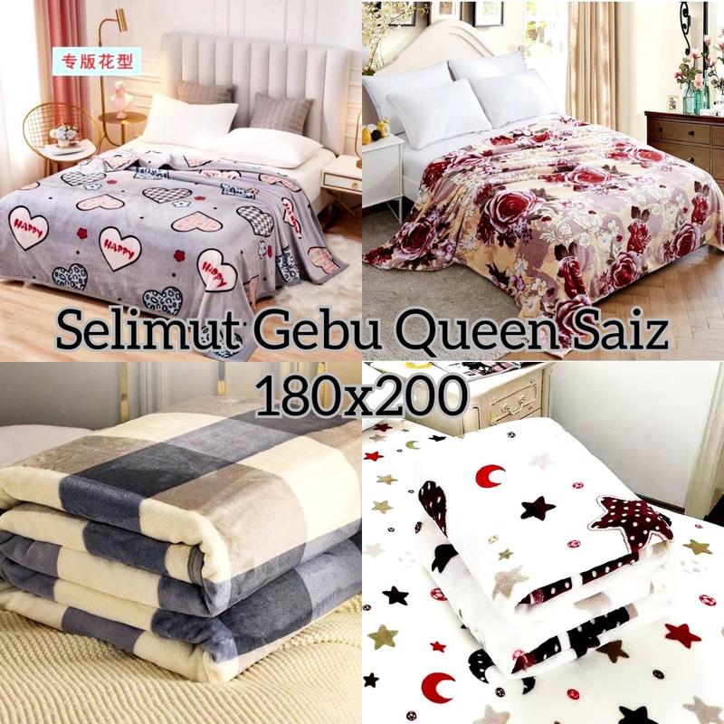 SELIMUT GEBU QUEEN SAIZ SELIMUT BALDU 180X200 Bedding Blankets - TikTok ...