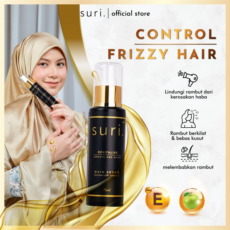 Suri Revitalise Hair Serum Smooth and Shine By Lisa Surihani - TikTok ...