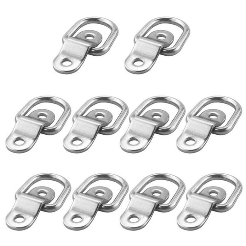 10PC D-type pull ring Hasp door buckle tie piece cargo trailer - TikTok ...
