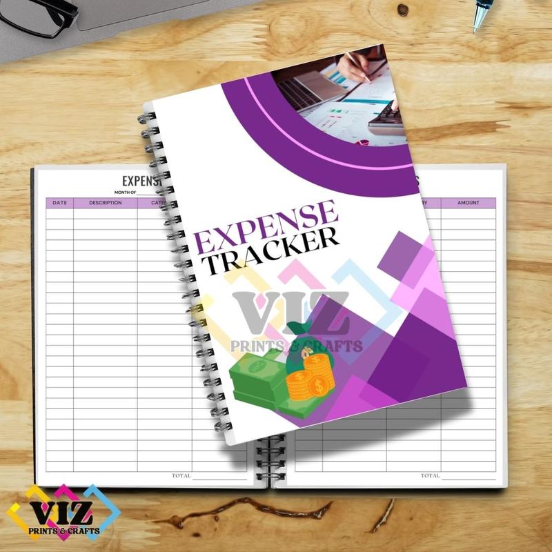 Expense Tracker Notebook / Journal / Log Book - TikTok Shop Philippines