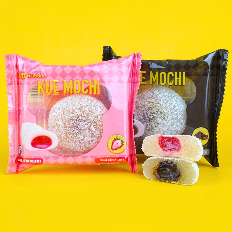 BUNDLING (MIX 2 RASA) BREAKK MOCHI, KUE MOCHI VIRAL / Mochi Lembut ...