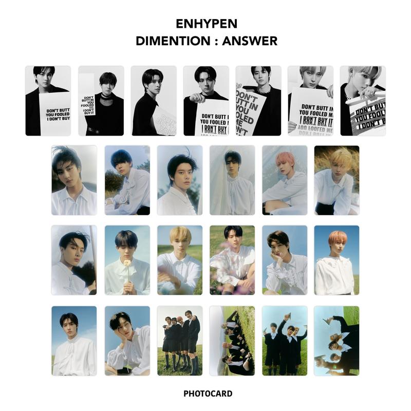 Photocard Enhypen Dimention Answer - Shop | Tokopedia