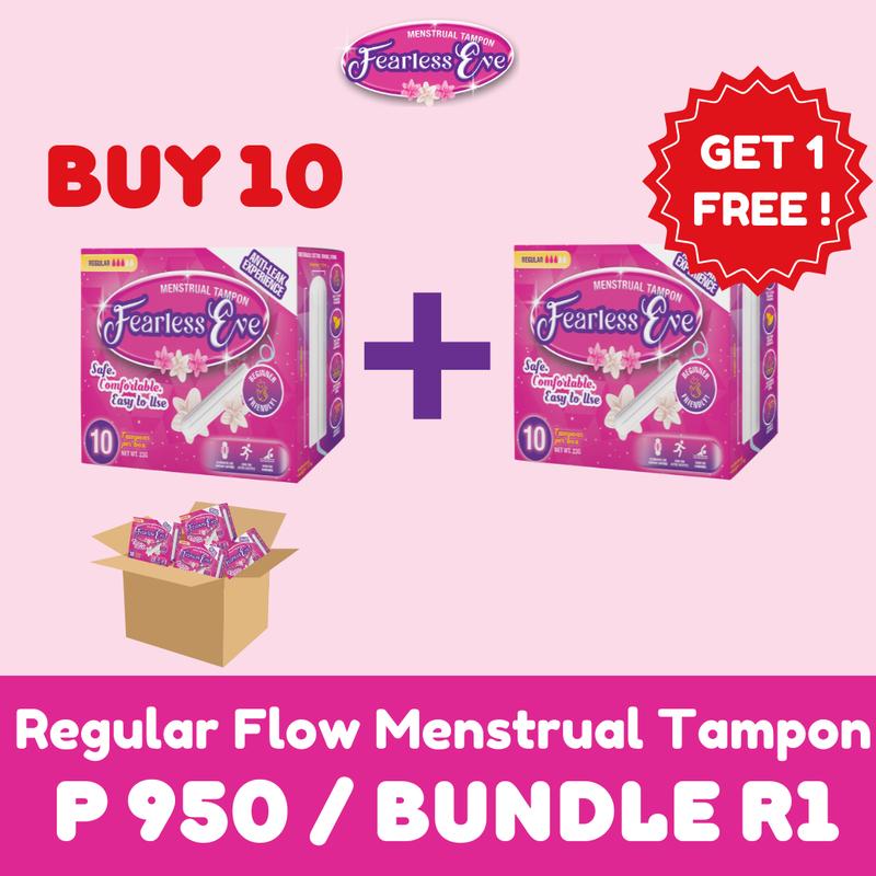 NEW PROMO ! BUY 10 + GET 1 REGULAR Fearless Eve Regular Flow - TikTok ...