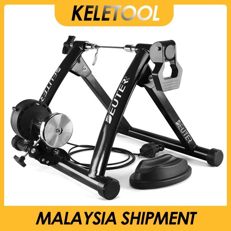 DEUTER MT04 Foldable Magnetic Bike Training Rack Resistance Rating ...