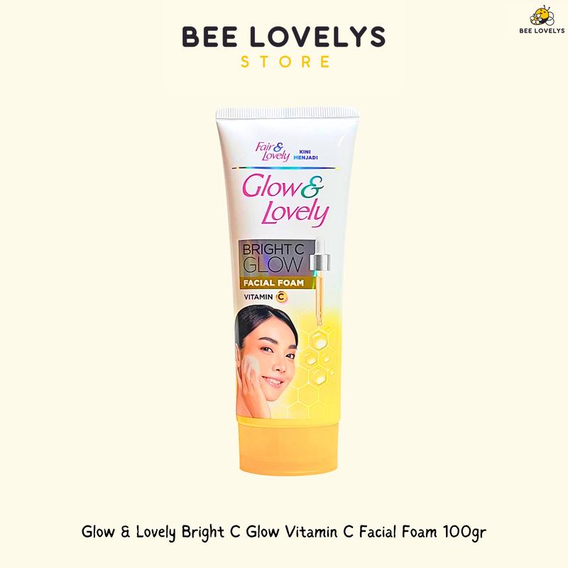 GLOW & LOVELY Bright C Glow Vitamin C Facial Foam 100gr - Shop | Tokopedia