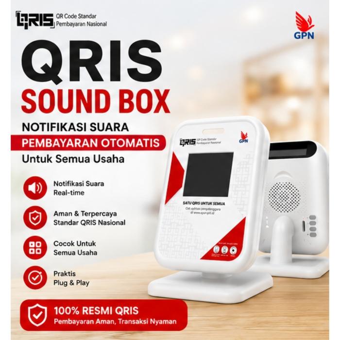 Promo Soundbox QRIS Digital Speaker Kasir Pembayaran Cepat Support ...