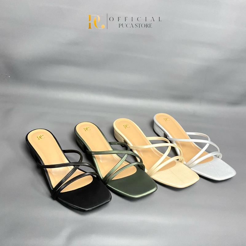 Puca Sandal Heels Wanita PC 60 Dita 3cm Sandal WanitaAnti Slip - Shop ...