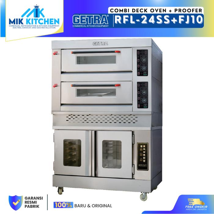 Jual GETRA COMBI DECK OVEN + PROOFER RFL-24SS+FJ10 / RFL 24SS+FJ10 ...