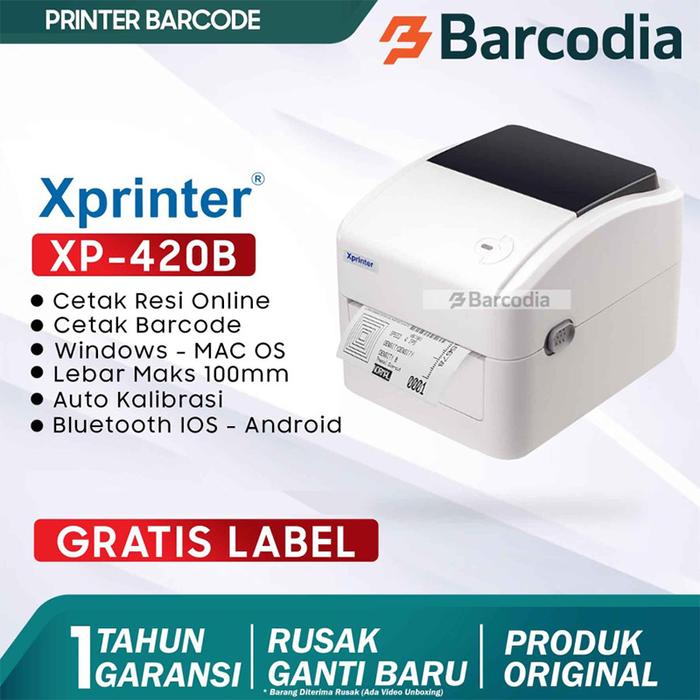 Promo Printer Barcode Label Thermal 4" BLUETOOTH / USB / WIFI ...