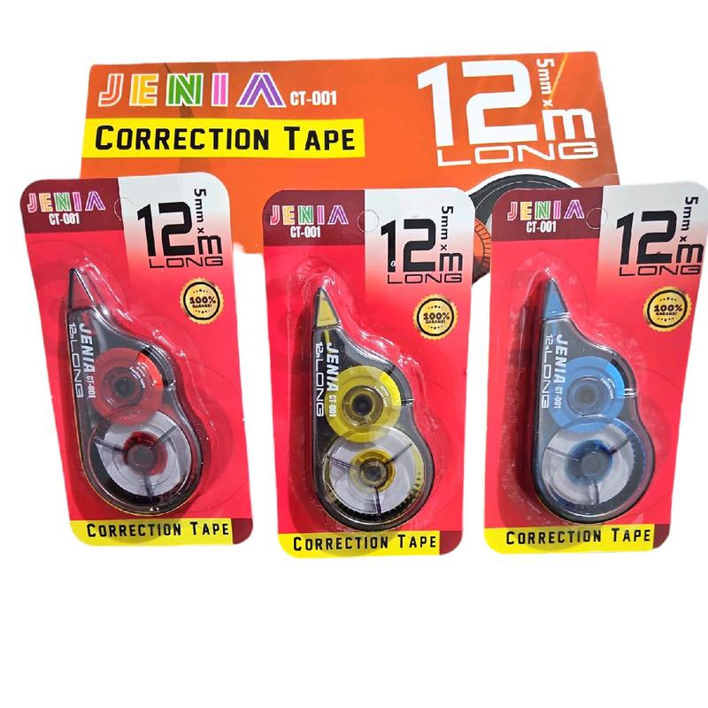 Correction Tape Roll TIP EX JENIA 12M Per1 PC - Alat Koreksi - Shop ...