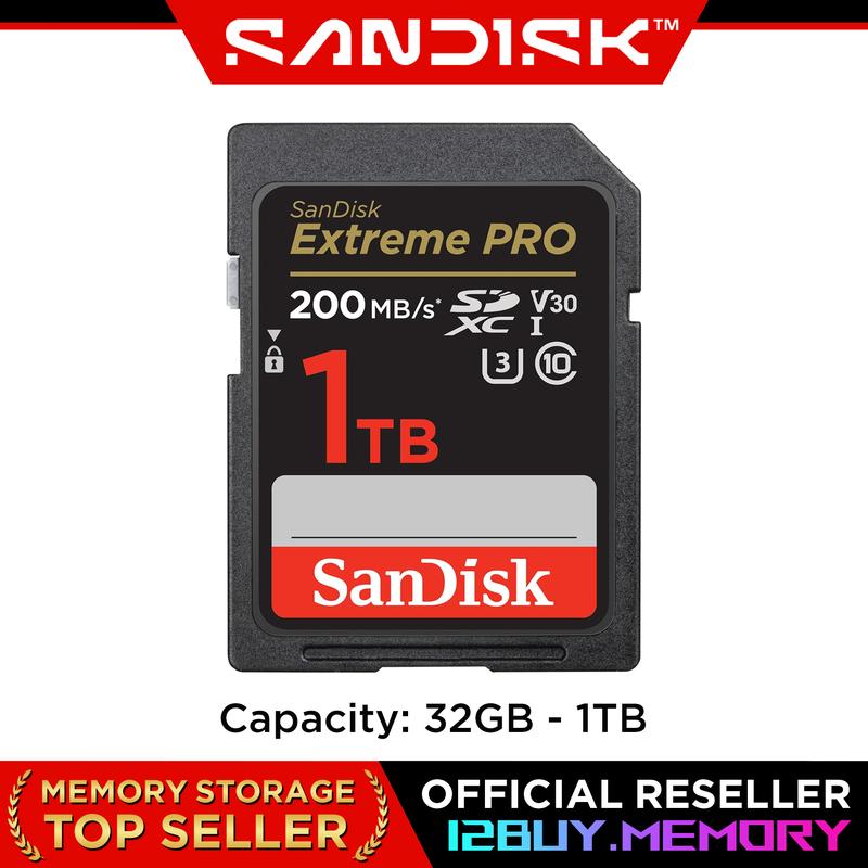 SanDisk Extreme PRO SD Card 4K 100MB/s 32GB DXXO 200MB/s 64G - TikTok ...