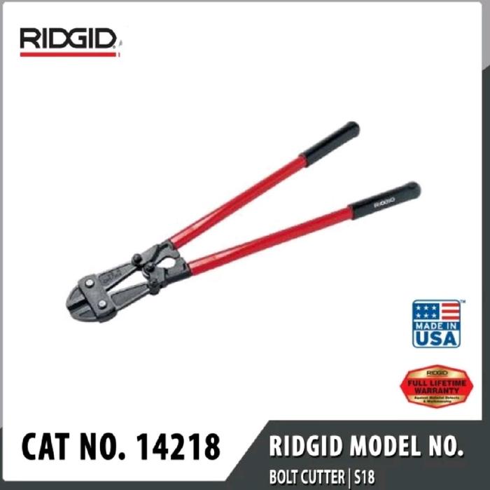 Jual Ridgid Bolt cutter S18 - 14218 Gunting besi - Kab. Bekasi ...