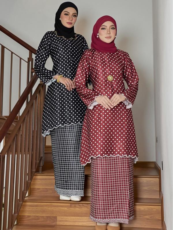 POLKA KURUNG ALA RIAU RAYA 2025 - TikTok Shop Malaysia