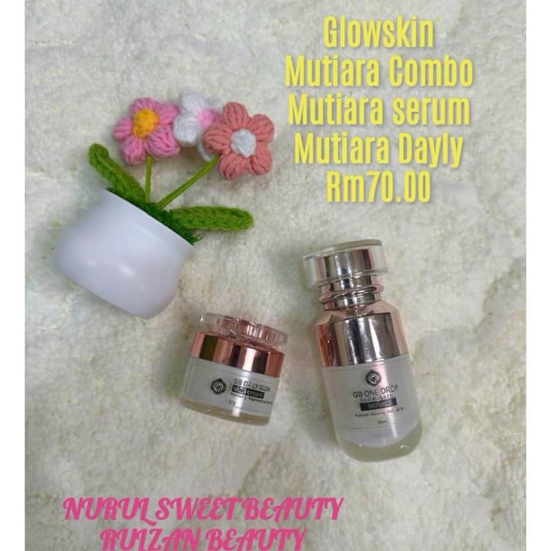 GLOW SKIN CREAM SET MUTIARA - TikTok Shop Malaysia