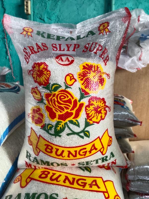 VARIASI BERAS RAMOS BUNGA 10 LITER DAN 10KG/ BERAS RAMOS SETRA CAP ...