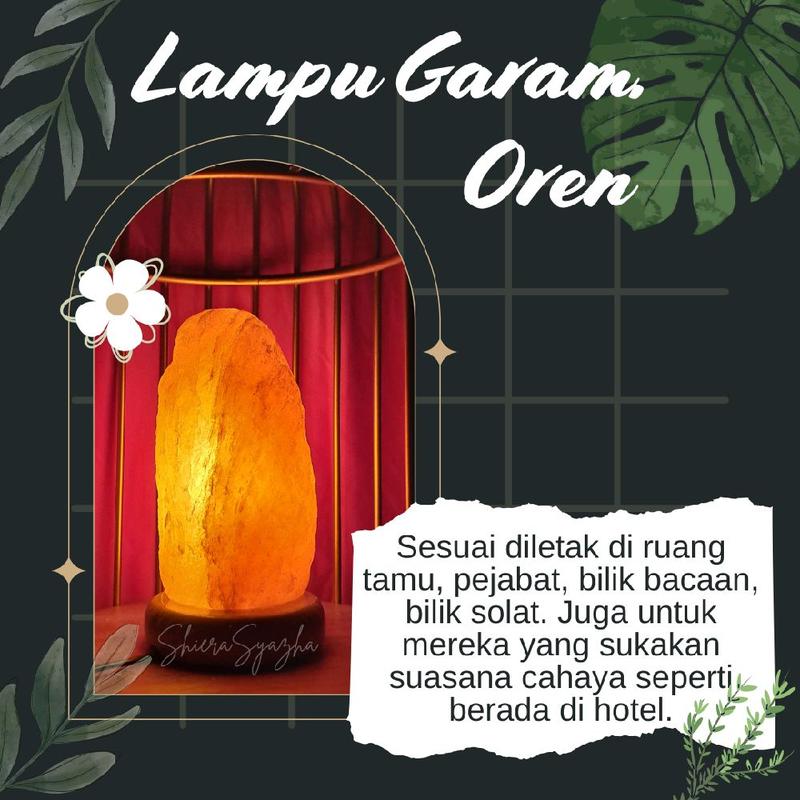 Lampu Garam Oren - TikTok Shop Malaysia