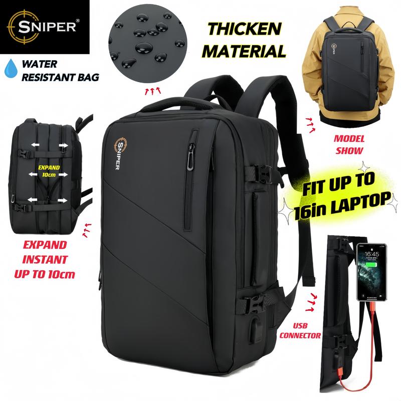 Beg Sniper, Kalis Air Berkualiti Tinggi, Boleh Dibesarkan, Beg - TikTok ...