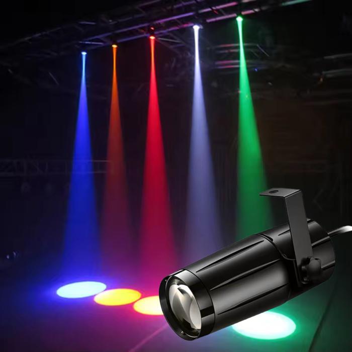 Jual Lampu Sorot Lighting Panggung LED Disco Spotlight Merah Putih Biru ...