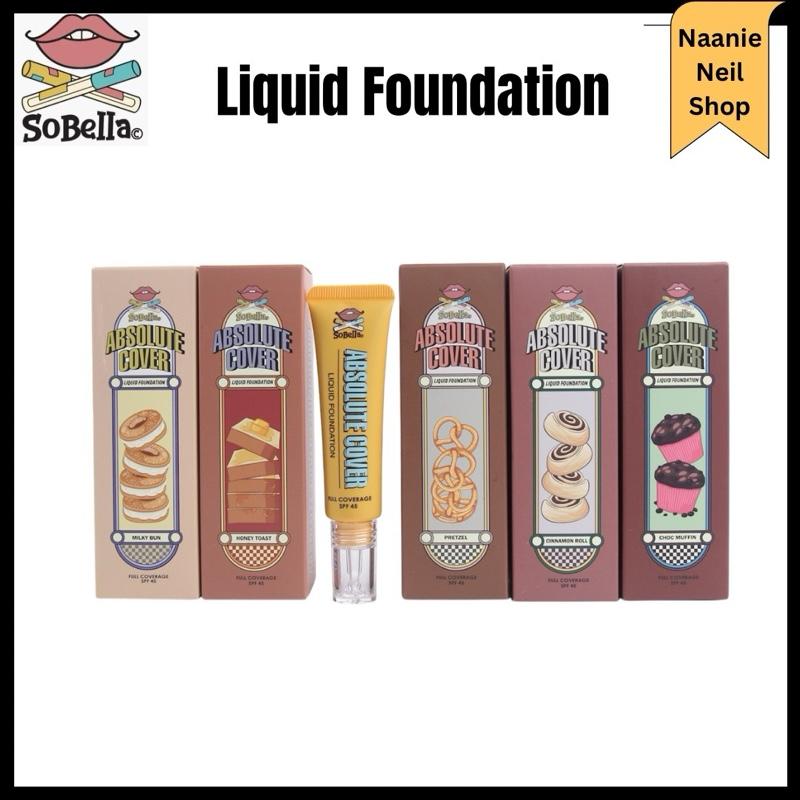 Sobella Absolute Cover Liquid Foundation - TikTok Shop Malaysia