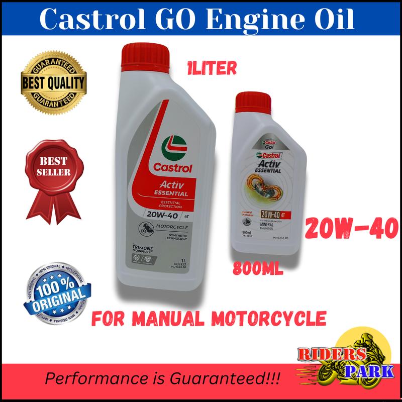 Castrol Go Engine Oil 4t 20W-40 for Smooth and Powerful Ride - TikTok ...