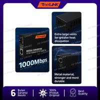 Jual Netlink Media Converter 8 SFP 1.25G to 2 LAN RJ45 10/100/1000 Mbps ...