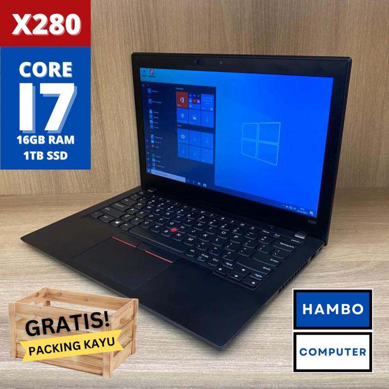 Laptop Ultrabook X280 Core i7 Gen 8 RAM 16GB SSD 1TB Layar 12" - Shop ...