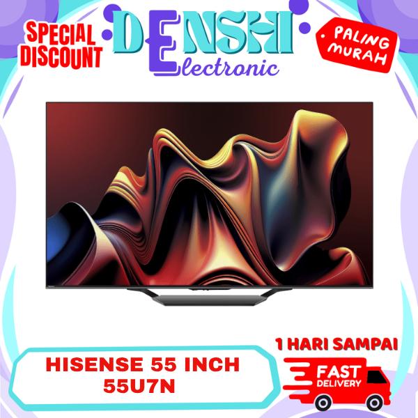 HISENSE 55U7N MINILED PRO 55 INCH UHD ULED 4K HDR 10+ U7N DOLBY VISION ...