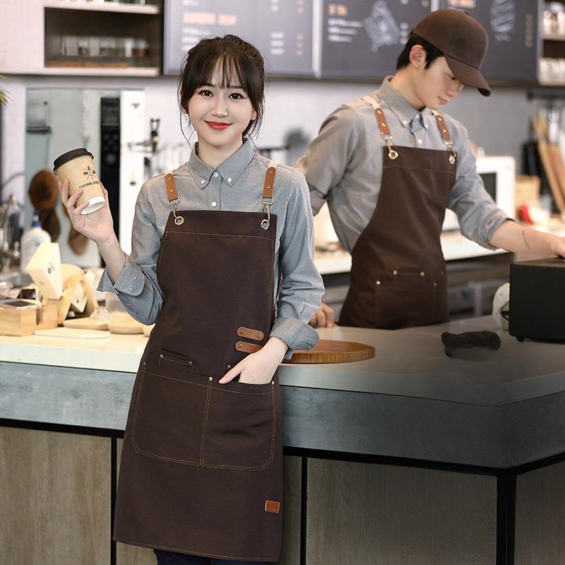Apron Dapur, Fesyen, Kalis Air dan Kalis Minyak, Leher Halter, - TikTok ...
