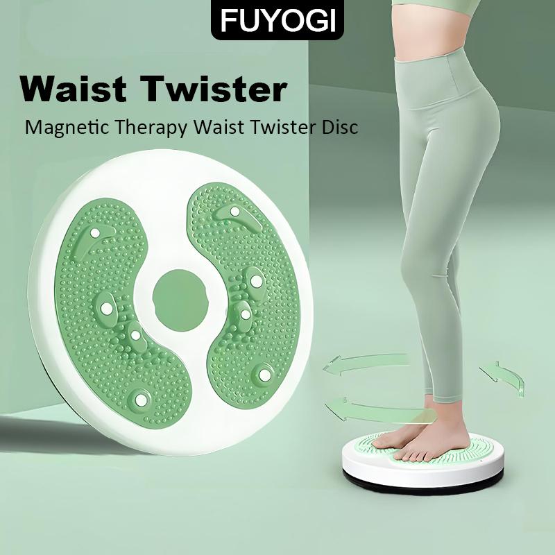 FUYOGI Waist Twisting Plate Disc with Pull Rope & Magnetic Stone ...
