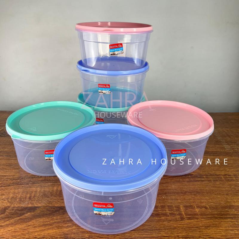 Toples Bulat 3000 ML Toples Snack Serbaguna Bening Plastik Container ...