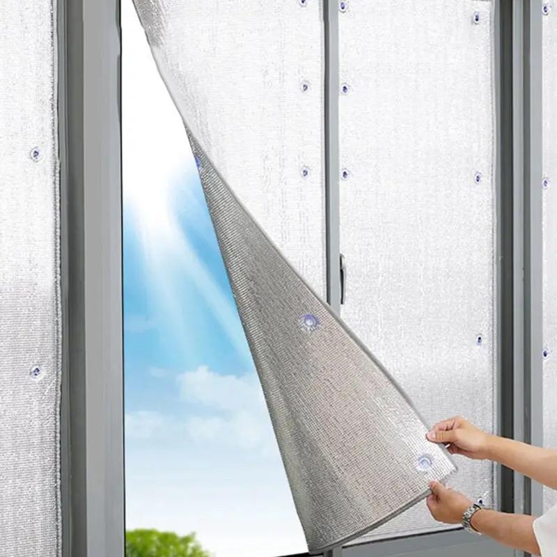 Window Sun Shade Film Home Sunshade Protector Pad Aluminum Foil ...
