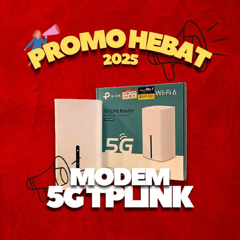 MODEM TPLINK 5G CPE ROUTER | AX1800 DUAL BAND WIFI | ARCHER NX200 - TikTok Shop Malaysia