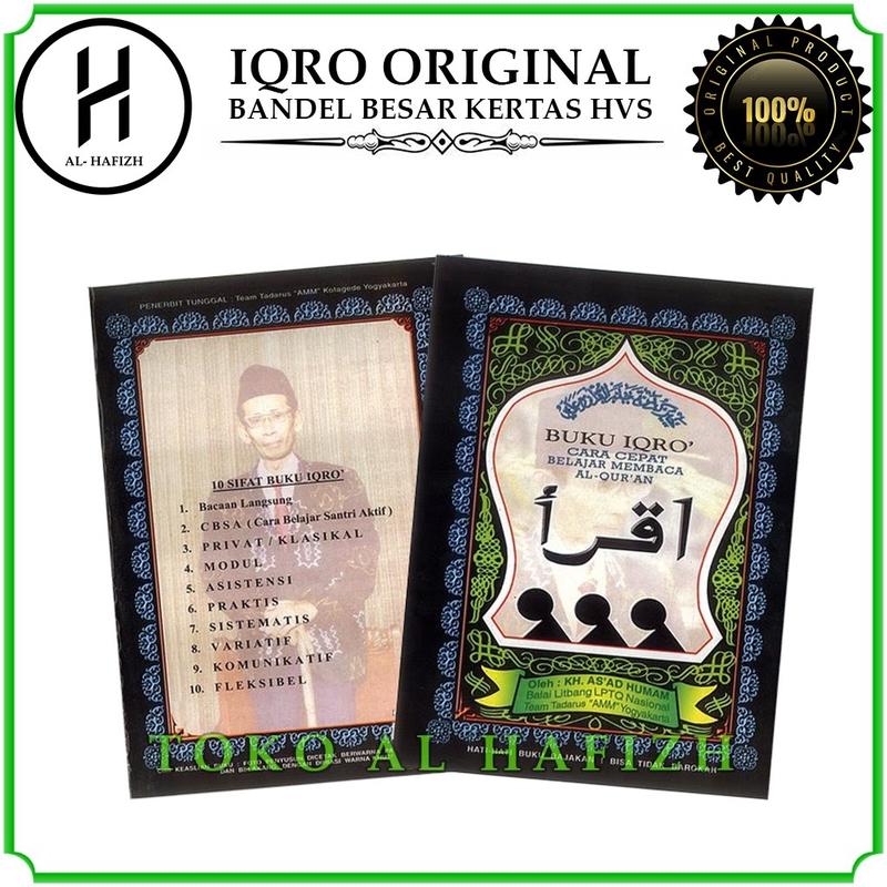 IQRO Bendel Besar Kertas HVS ORIGINAL - K.H. AS'AD HUMAM - Shop | Tokopedia
