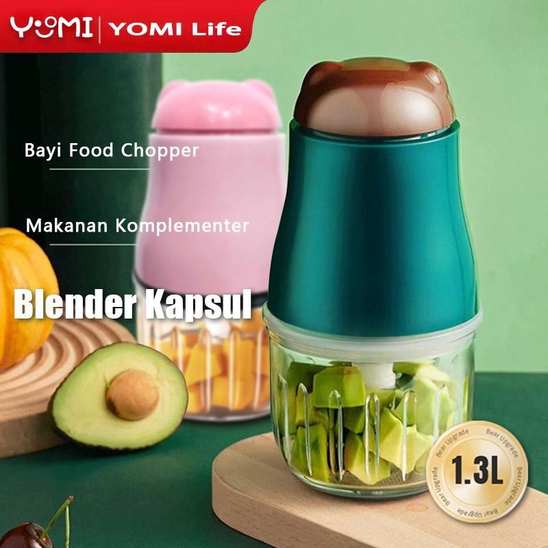 Blender Kapsul Serbaguna Portable Bayi Food Chopper Grinder Multifungsi ...