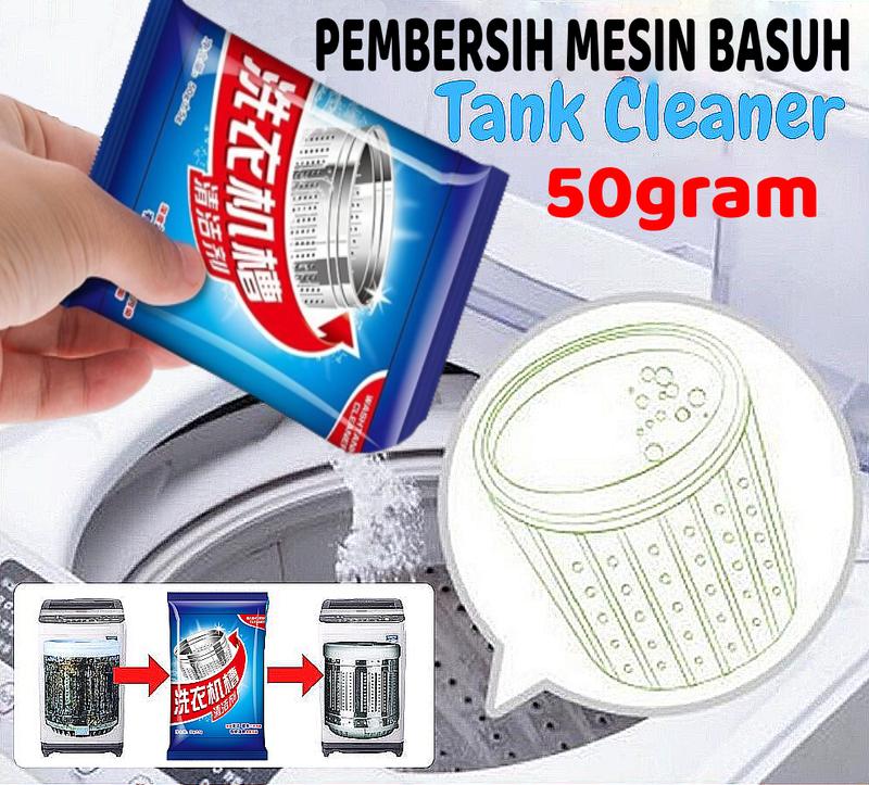 50g Pembersih Mesin Basuh Washing Machine Drum Tank Cleaner Detergent ...