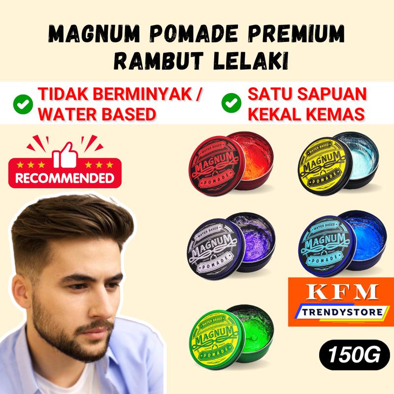 Pomade Magnum Pomade Rambut Lelaki Pomade For Men Strong Hol - TikTok ...