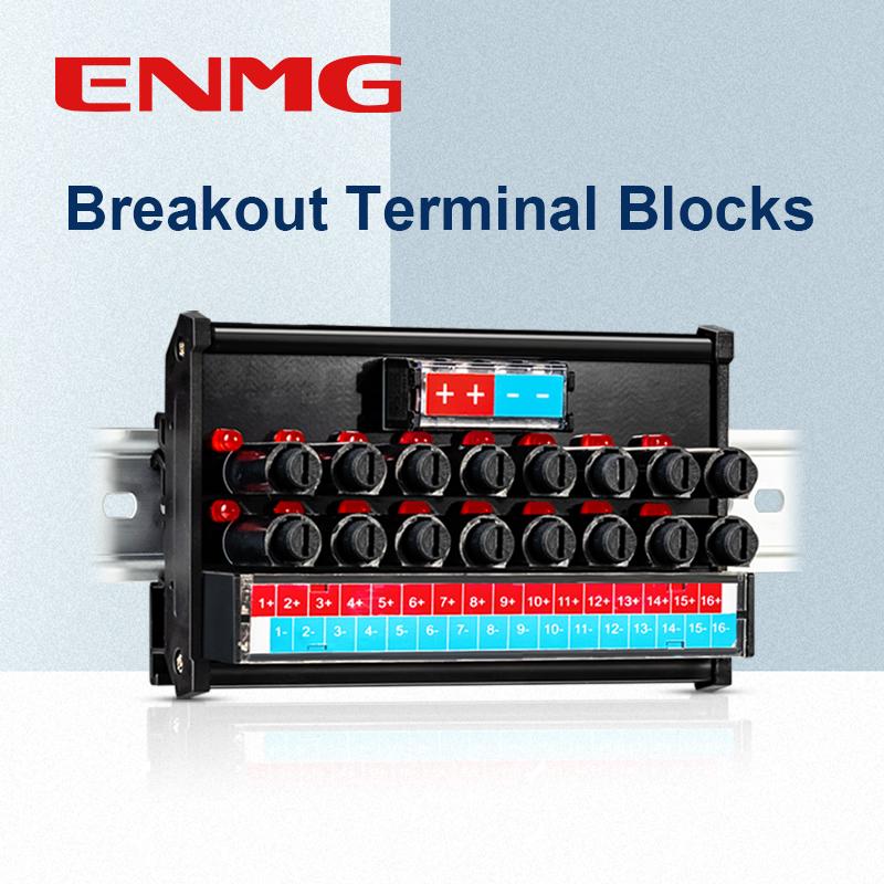 ENMG DC Power Distribution Terminal Block EPTB 1 Input 8 16 Outputs ...