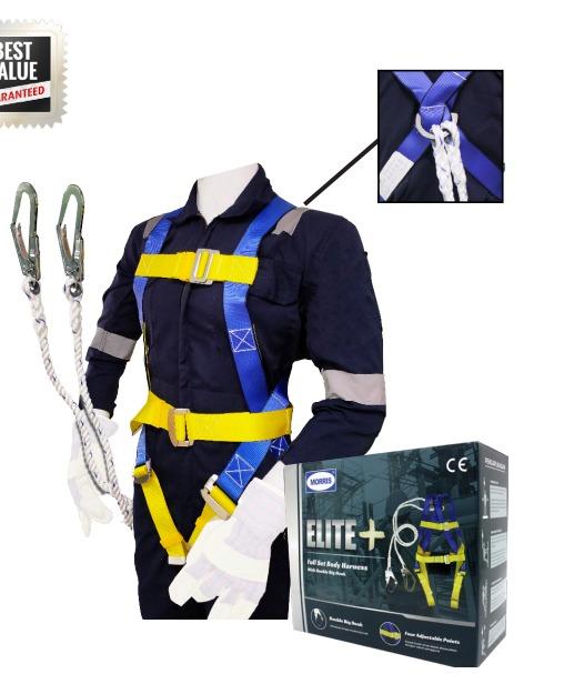 Jual MORRIS Body Harness Double Hook Elite+ Proteksi Jatuh 4 Titik ...