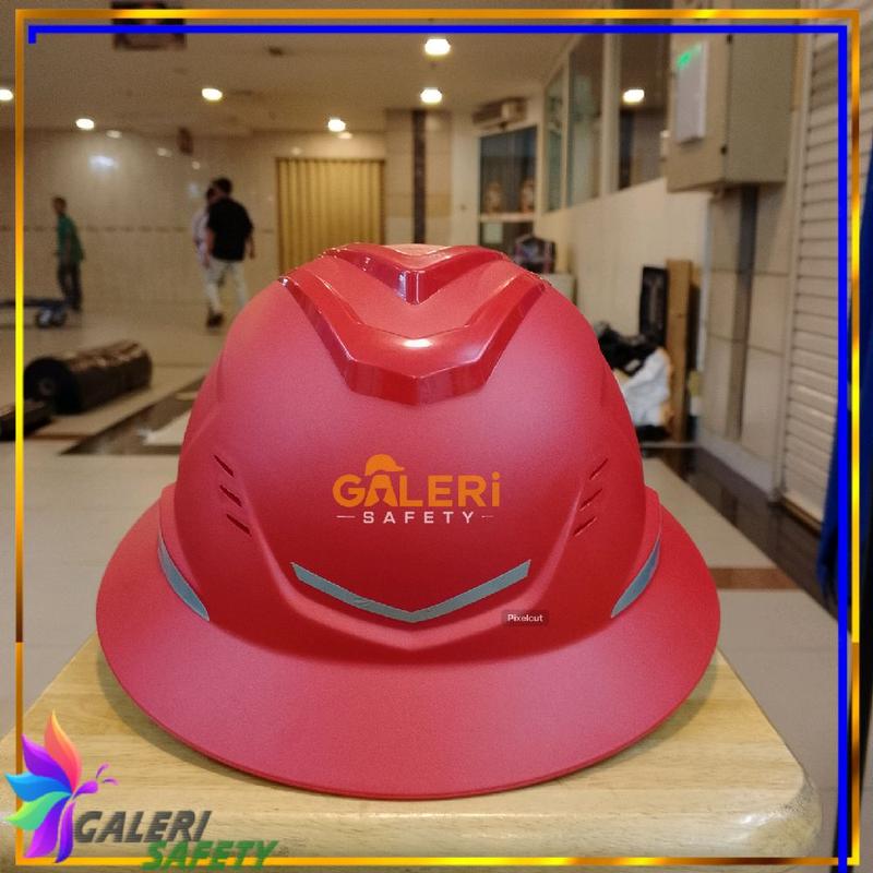 Helm Safety MSA Fullbrim Fastrack Lokal SNI - Safety Helmet MSA - Shop ...