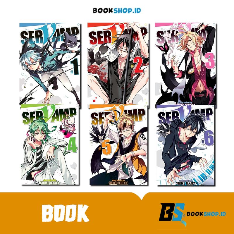 Komik Servamp (17 book series) by Strike Tanaka - English - Shop | Tokopedia
