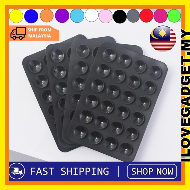 Phone holder suction sucker silicone cup mat Pelekat sotong Motor Grab ...