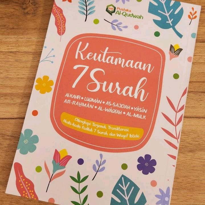 7 Surah Book Soft Cover Colorful - TikTok Shop Singapore