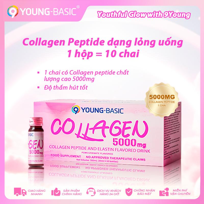 9YOUNG-BASIC FDA chứng nhận collagen peptide elastin nước uống - TikTok ...