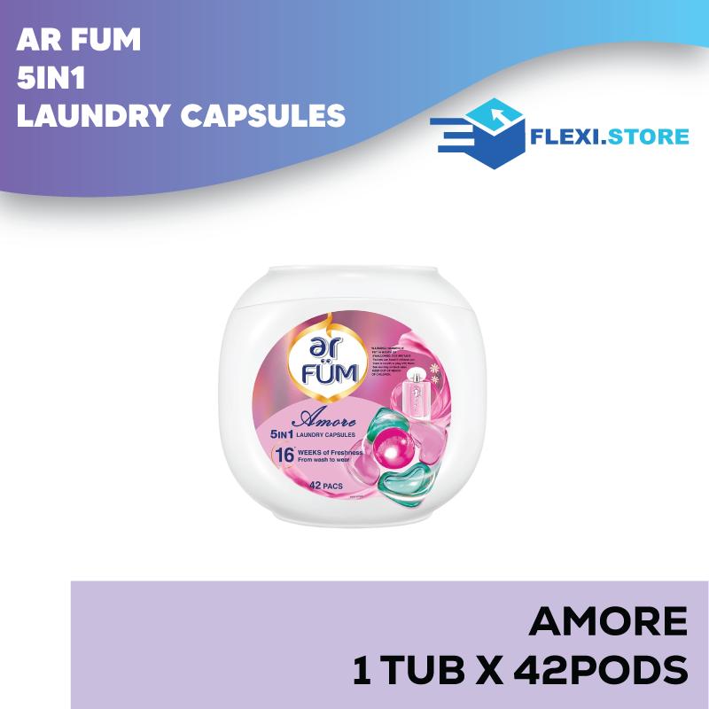 ar Fum 5in1 Laundry Detergent Capsules - 42pcs x 1 Box - TikTok Shop ...