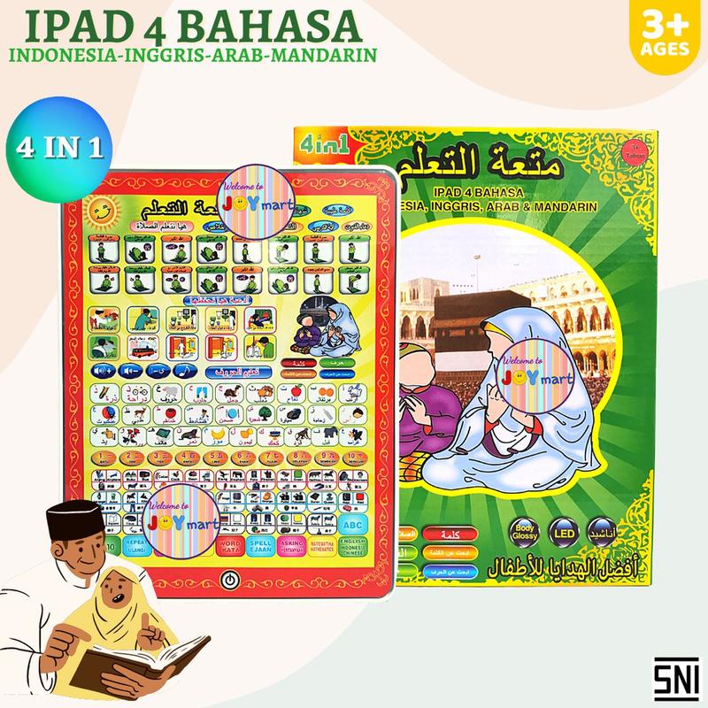 COD Joy KTB Ipad Papan Tulis Mainan Edukasi Anak Playpad Muslim - Shop ...